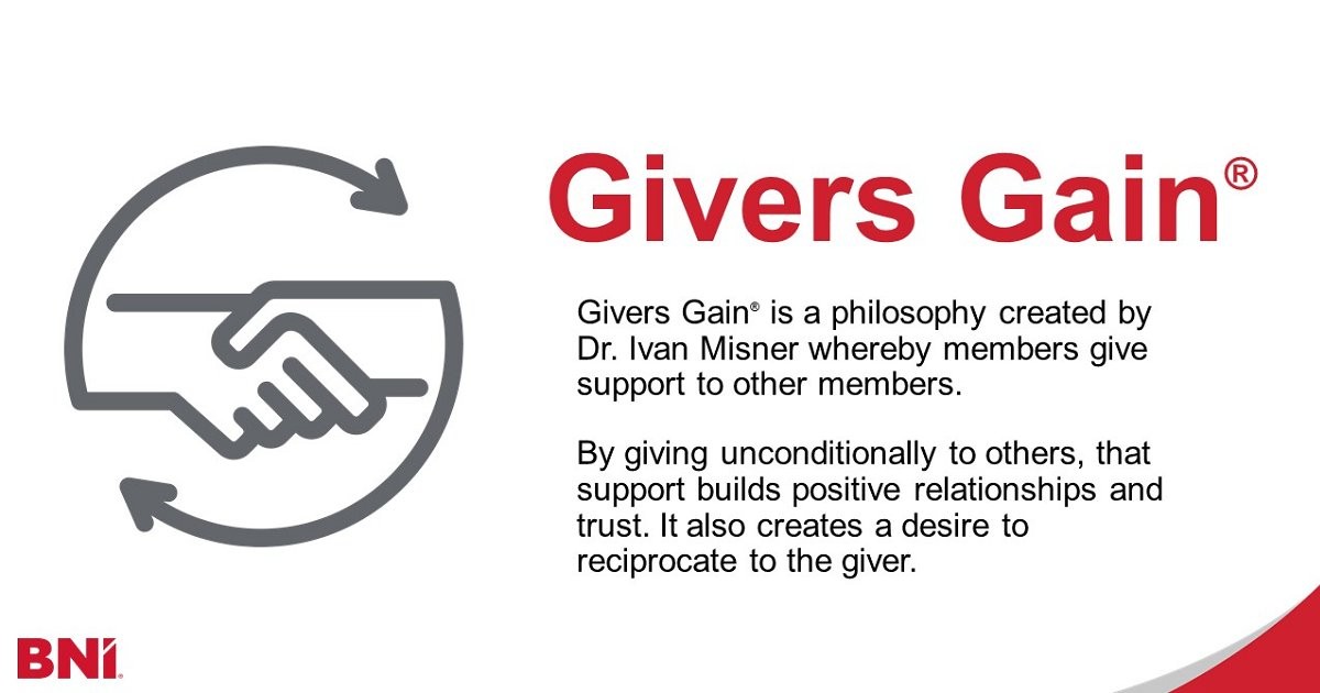 Conheça o principio do Givers Gain, e aprenda como isso pode mudar sua ...